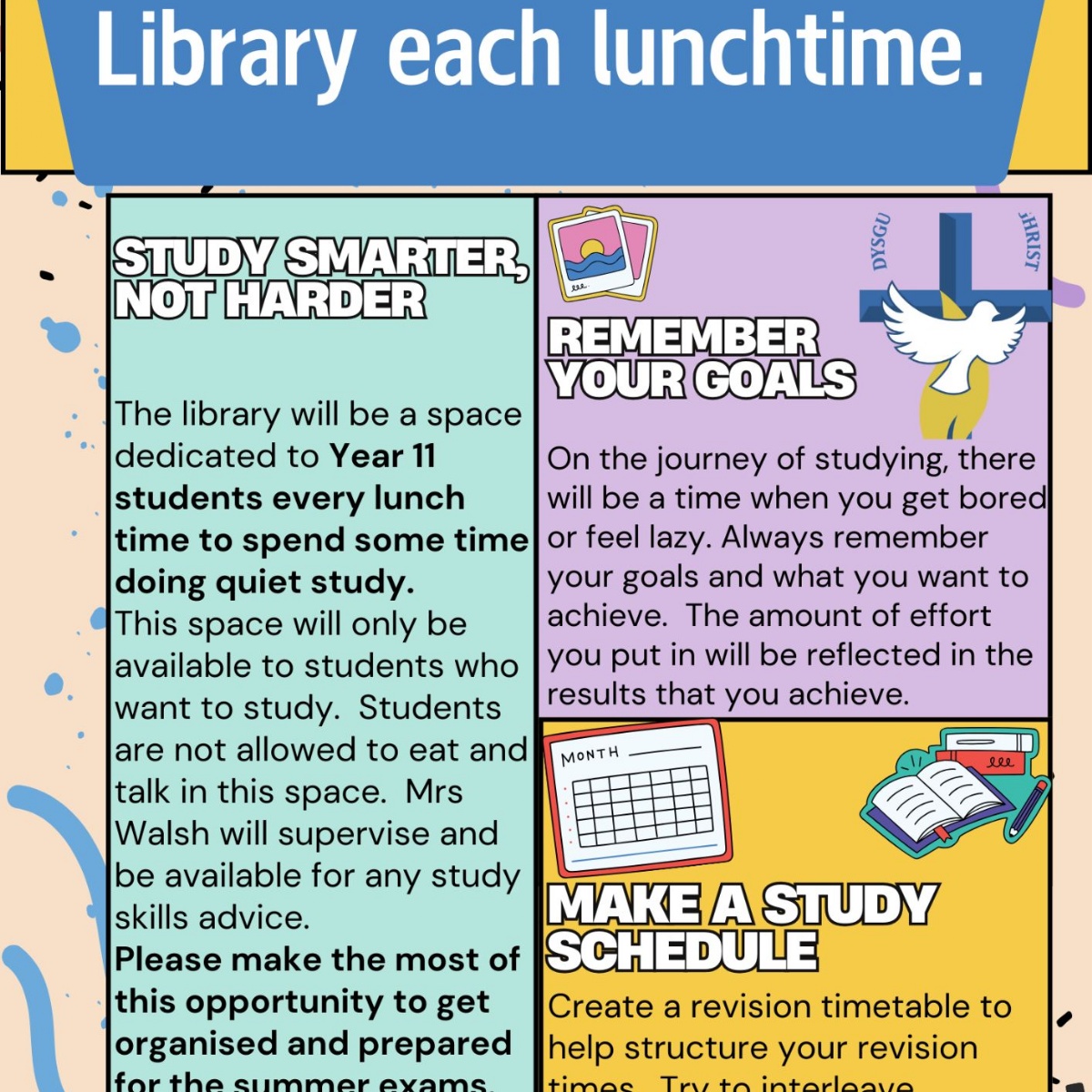 St Richard Gwyn Catholic High School - Year 11 Study Zone