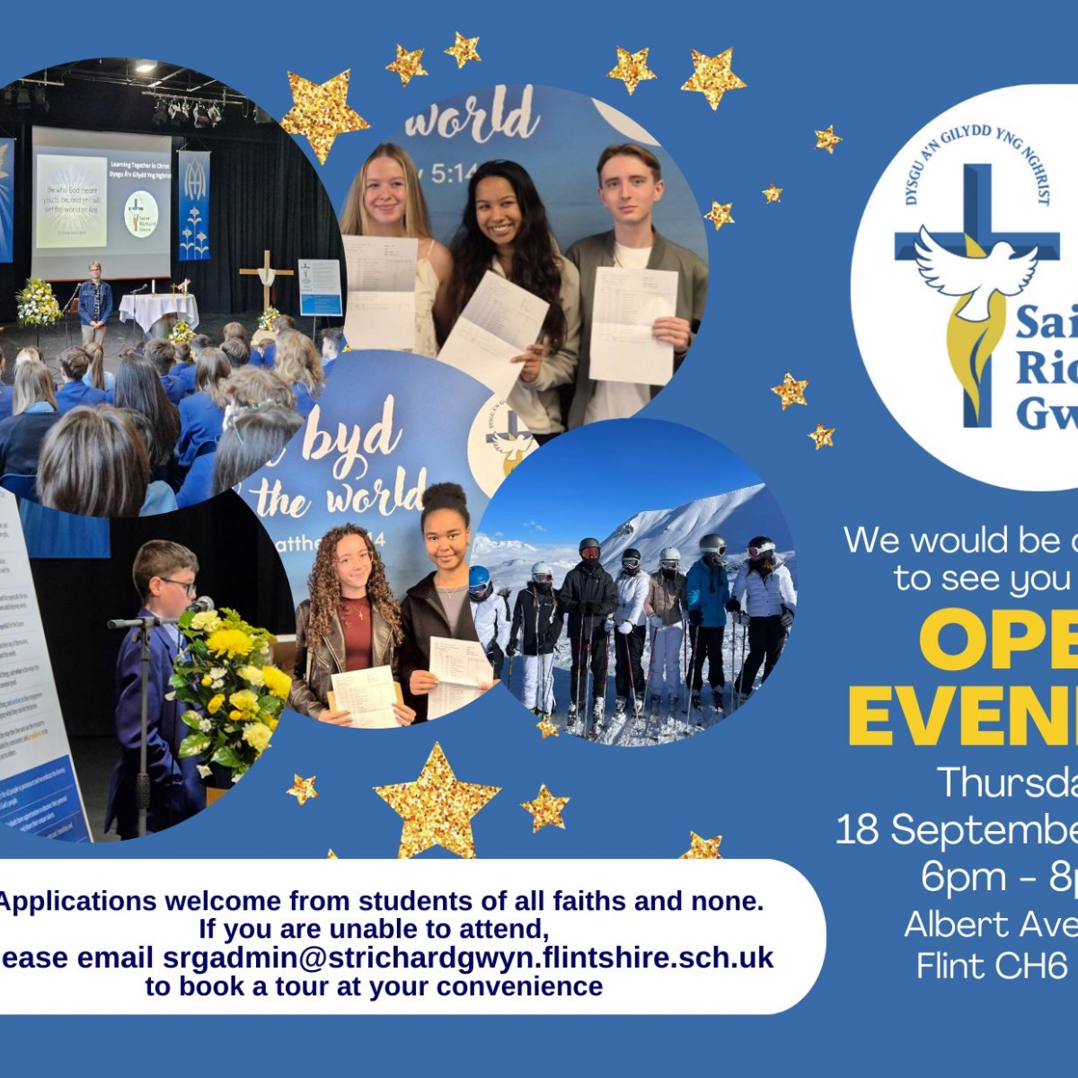 St Richard Gwyn Catholic High School - OPEN EVENING - all are welcome